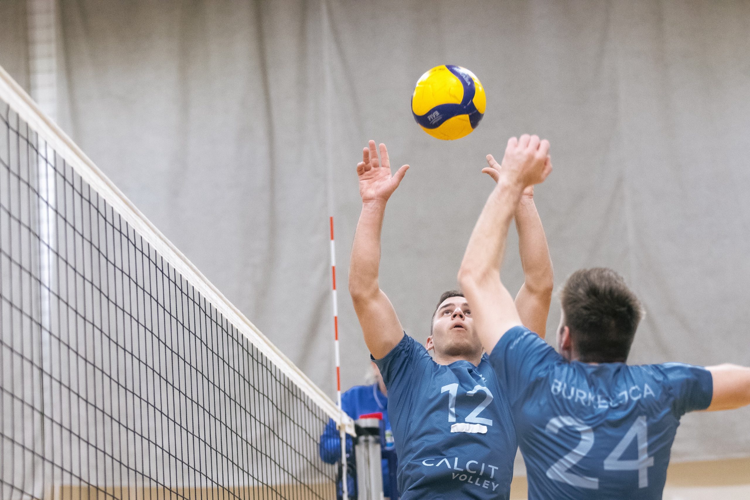 Tudi oslabljeni do zmage - Calcit Volley